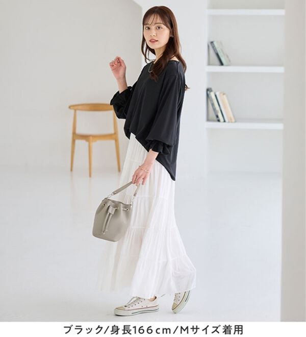 袖タックデザインプルオーバー - ベルーナ【公式】