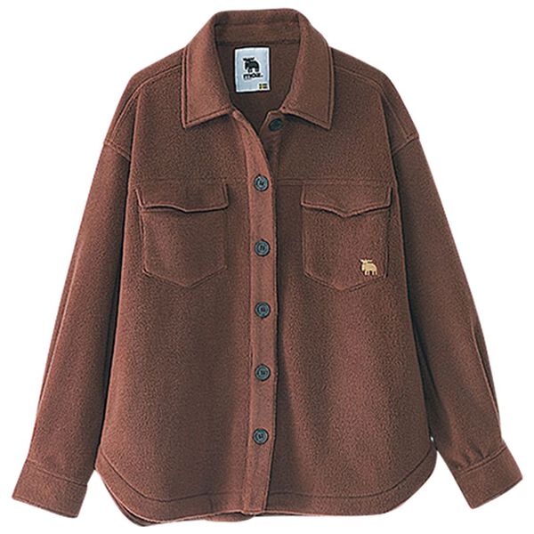 ＜moz＞フリースシャツジャケット - ベルーナ【公式】