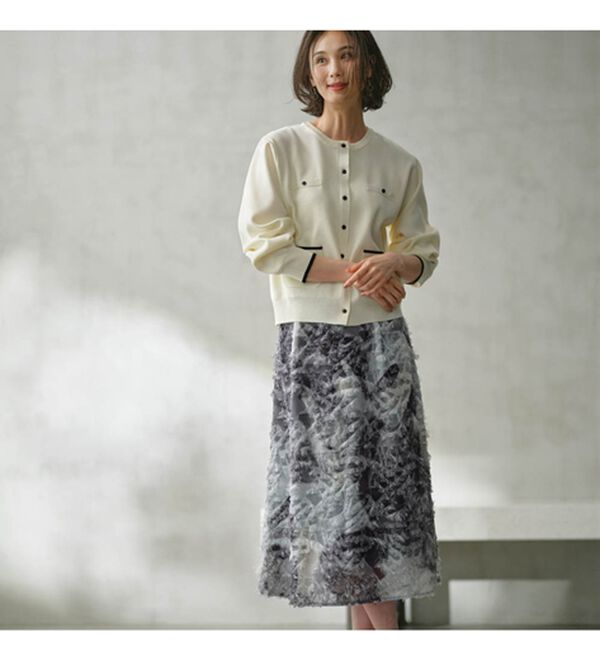 グラデーションプリントスカート - ベルーナ【公式】