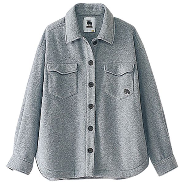 ＜moz＞フリースシャツジャケット - ベルーナ【公式】