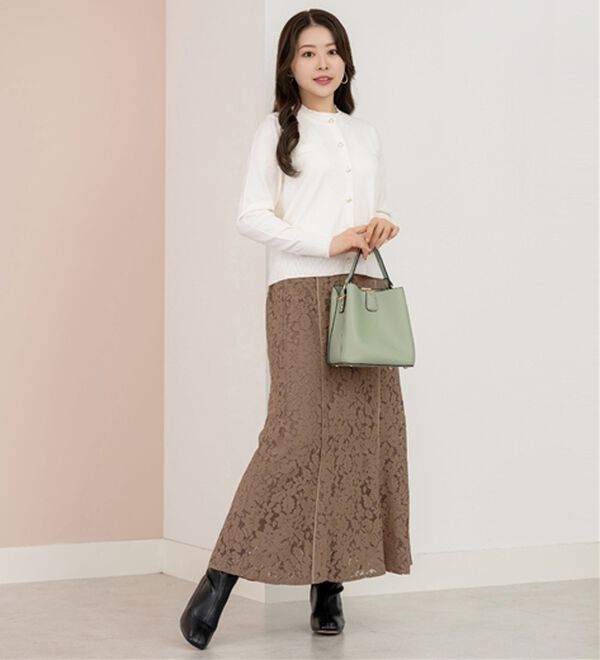 【2点セット】ノースリニット＆カーデアンサンブル - ベルーナ【公式】