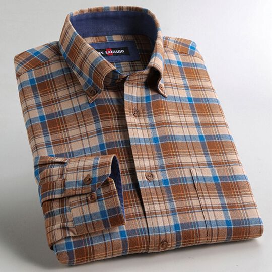 着心地快適ストレッチネルシャツ - ベルーナ【公式】